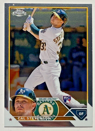 2023 Topps Chrome Baseball #199 CAL STEVENSON RC(READ) | eBay