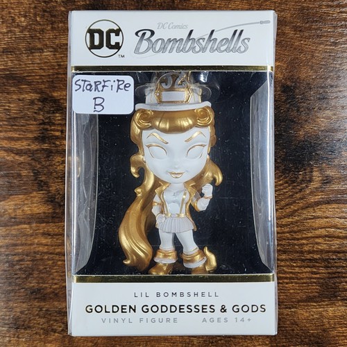 2018 cryptozoic dc comics lil bombshells 2 vinyl figure golden gods STARFIRE (B) | eBay