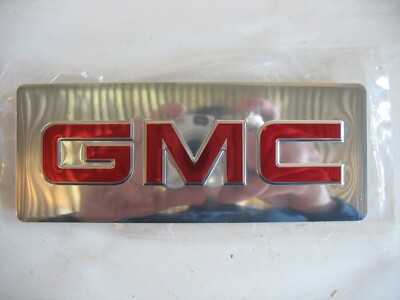 New NOS GM GMC Door Badge Emblem? | eBay