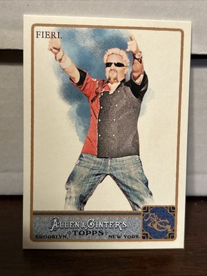2011 Topps Allen & Ginter #209 Guy Fieri RC *Diners, Drive-Ins, and ...