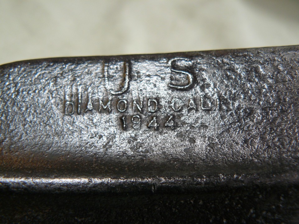 Vintage WW II Diamond Calk Entrenching Tool Pick Head Dated 1944 | eBay