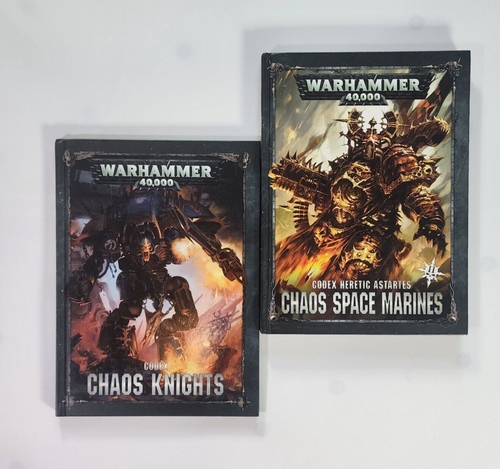 Warhammer 40k Codex Chaos Knights Heretic Astartes Space Marines 2019 ...