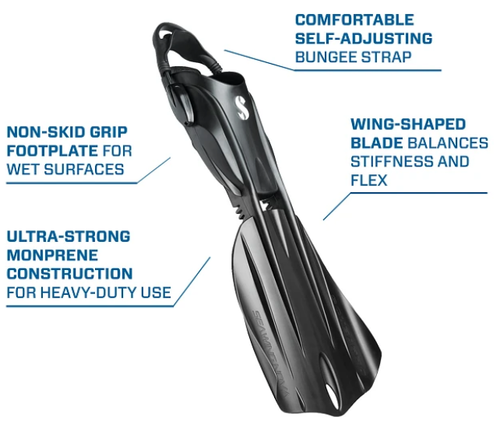 New SCUBAPRO Seawing Nova Fin - Size XS, Color Black | eBay