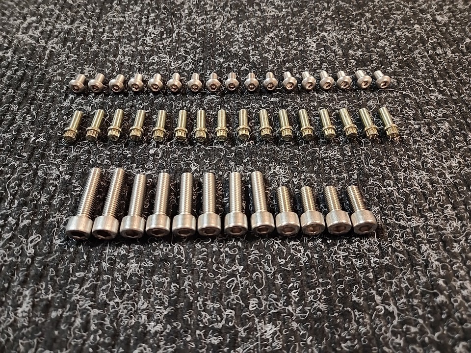 LINGENFELTER ACCEL SUPER RAM TPI INTAKE COMPLETE BOLT KIT BASE RUNNERS ...