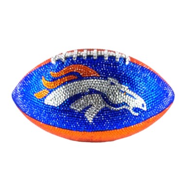Denver Broncos Collectors Crystal football | eBay