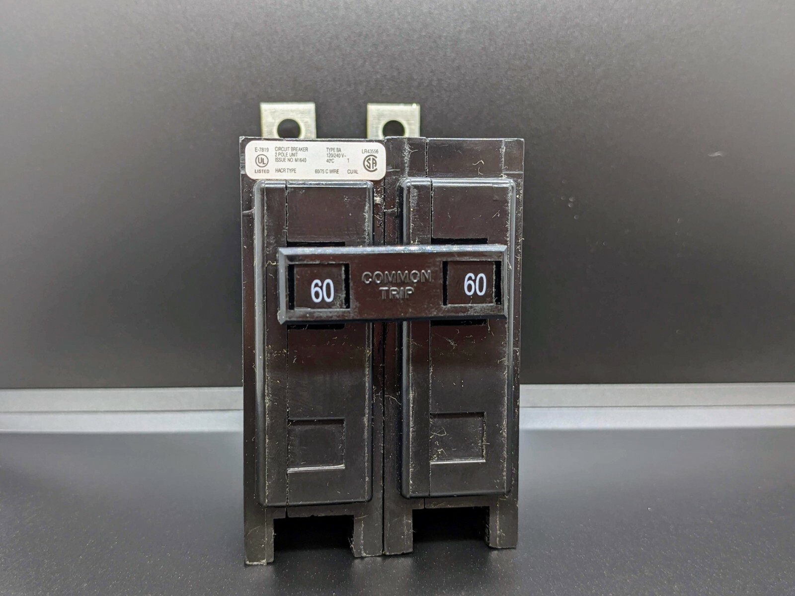 Eaton BAB2060 2 Pole 60 Amp Circuit Breaker Cutler Hammer | eBay