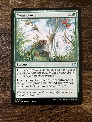 Wear Down 0203 Bloomburrow BLB MTG Magic The Gathering S3044* | eBay