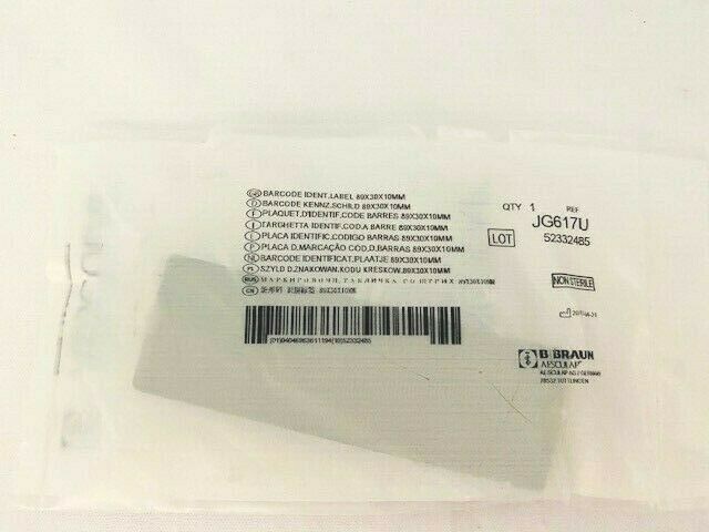 Aesculap JG617U Barcode Identification Label - for sale online | eBay