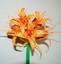 Origami Tiger Lily bouquet paper flowers decor centerpiece anniversary ...