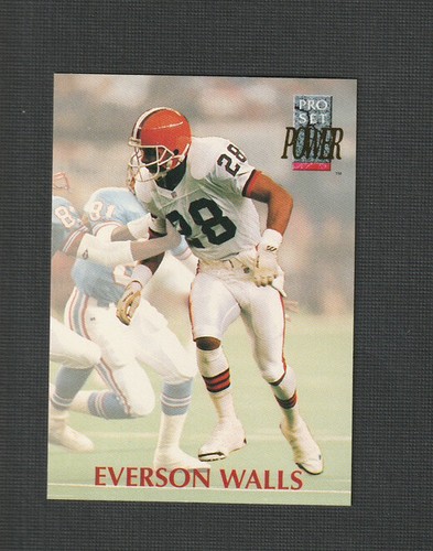 1992 Pro Set Power Everson Walls #226 Cleveland Browns | eBay