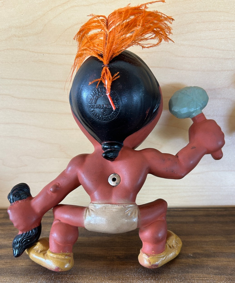 LOT of 3 1949-50 Cleveland Indians Mascot Chief Wahoo Squeaky Toys | eBay