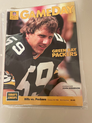 10/30/88 Green Bay Packers @ Buffalo Bills NFL Football Program - MT | eBay