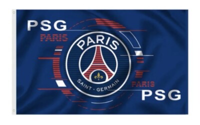 Paris Saint Germain PSG Football Soccer Blue 3x5 Indoor/Outdoor Flag | eBay