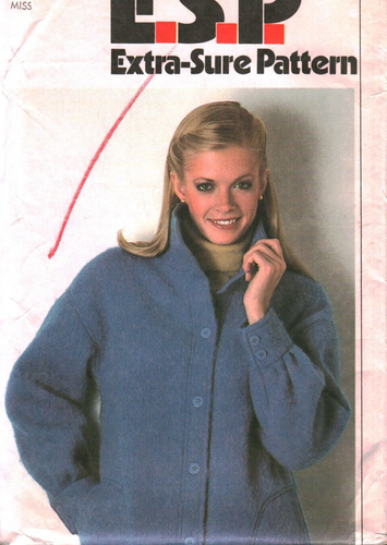9179 Vintage Simplicity Sewing Pattern Misses UNCUT Unlined Jacket 10 ...