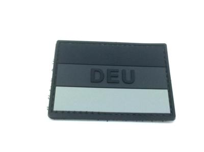 German Germany DEU Subdued Black Flag Airsoft PVC Patch | eBay UK