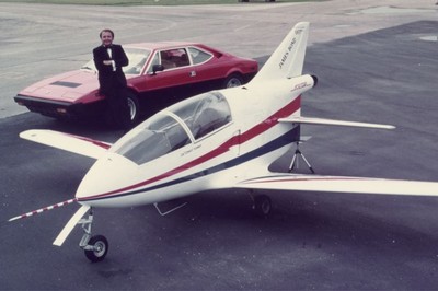 Bede Aircraft BD-5-J Bede James Bond Homebulit Plane Wood Model Free ...