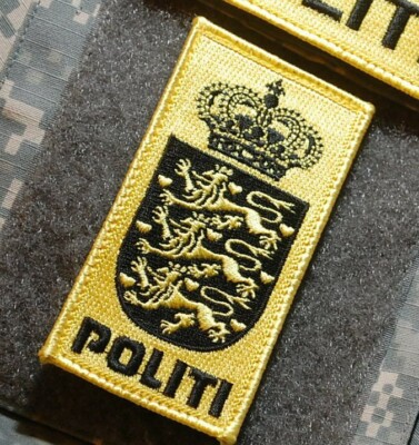 FANCY DRESS HALLOWEEN PARTY PROP: DENMARK POLICE DANMARK Politi vêlkrö ...