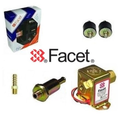 FACET ELECTRIC CUBE FUEL PUMP 40107 (7-10 PSI) + FACET WORKS BOX SET | eBay