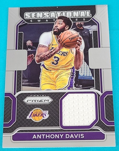 2021 Panini Prizm Sensational Swatches #SW-ADV Anthony Davis Card V2 | eBay