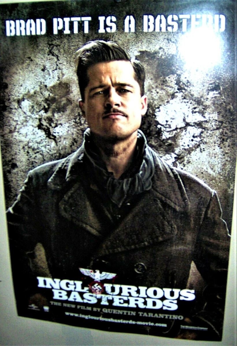 Inglorious Bastards Brad Pitt Poster