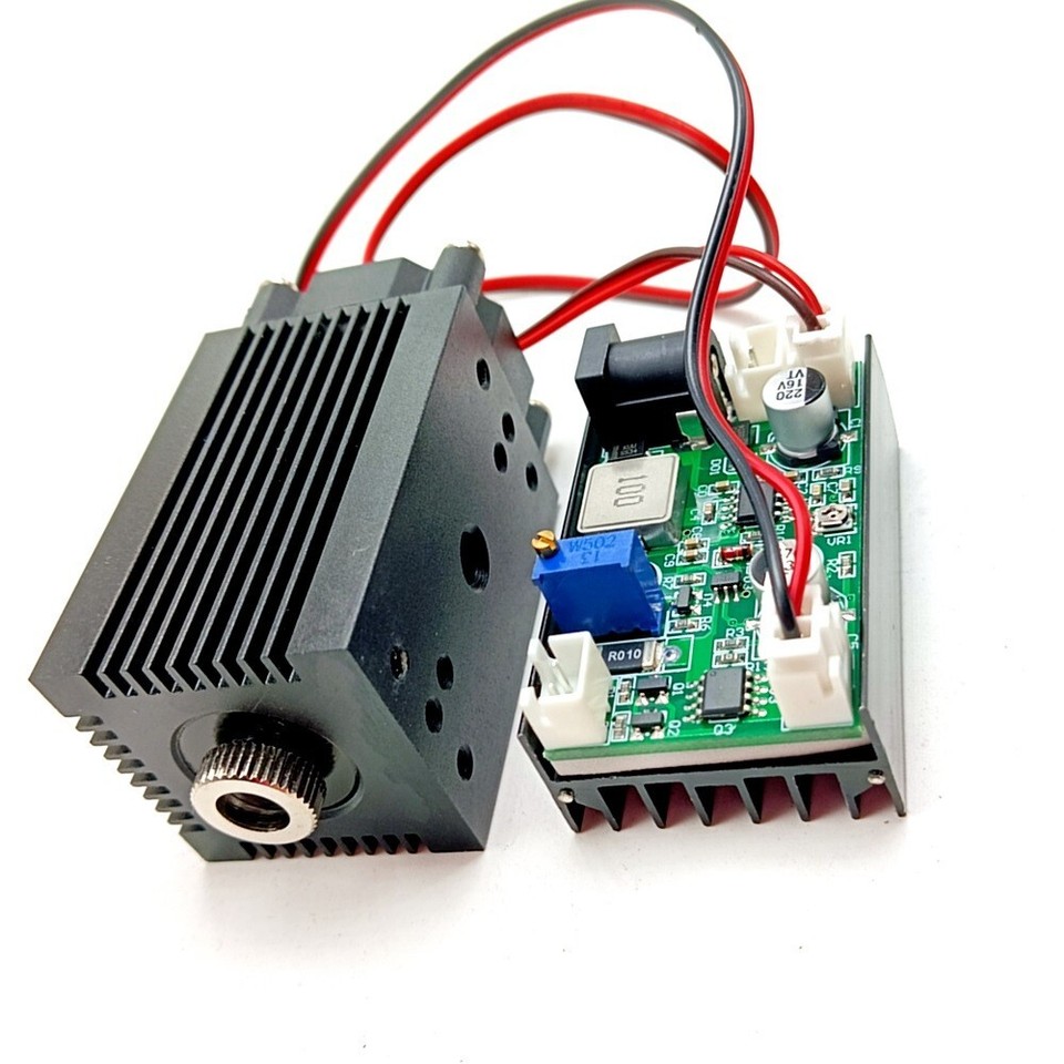 850nm 1W Infrared IR 1000mW Focusable Dot Laser Diode Module DC12V+ Fan ...