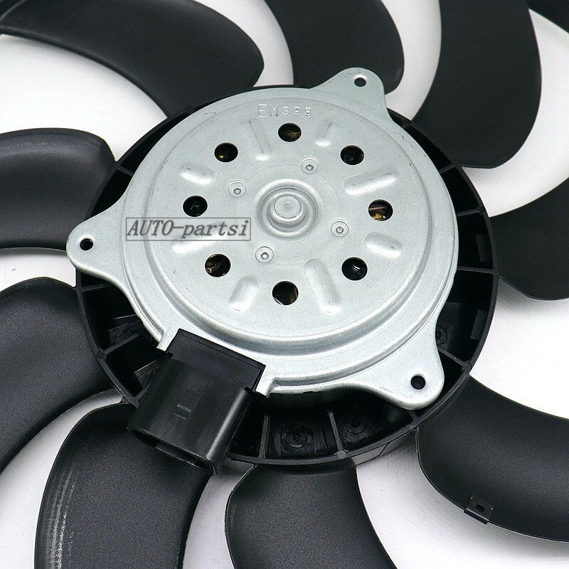 OEM Valeo Cooling Radiator Fan Left 382 mmfor AudiQ5 A4 A5 A6Quattro ...
