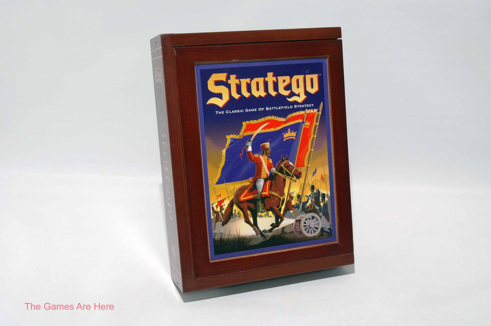 Stratego Vintage Collection Wood Box - Milton Bradley 2010 COMPLETE ...