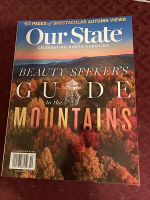 Our State Celebrating North Carolina Magazine October 2024 Issue | eBay