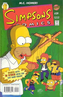 Simpsons Comics #59 VF 8.0 2001 Stock Image | eBay