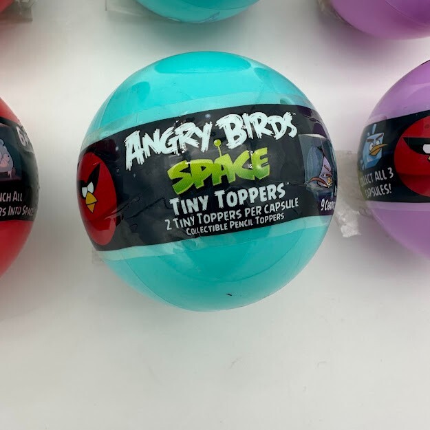 6x Angry Birds Space Tiny Toppers Blind Balls 2 Per Blind Ball 12 Total! | eBay