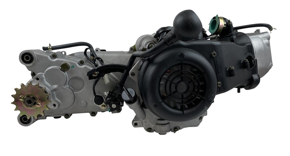 150cc GY6 Short Case Engine Built-In-Reverse Gear ATV Go-Kart 150 Motor ...