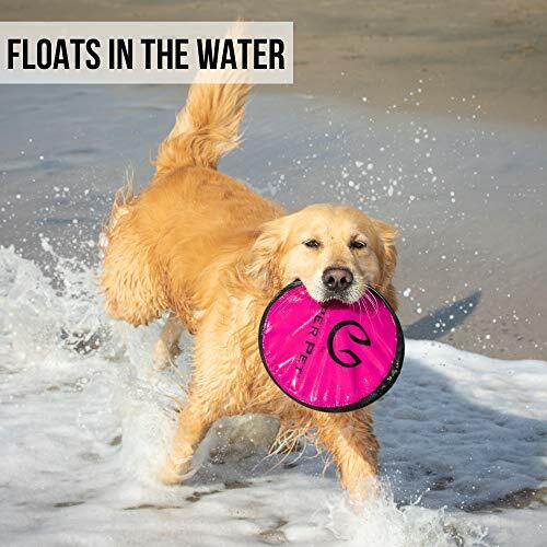 HYPER PET Flippy Flopper Flying Floating Frisbee Dog Fetch Toy 9" (Pick ...