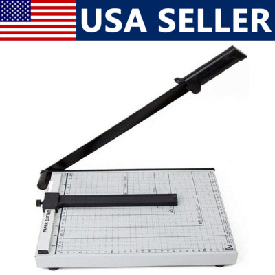 A4 To B7 12" Paper Cutter Metal Base Guillotine Page Trimmer Blade ...