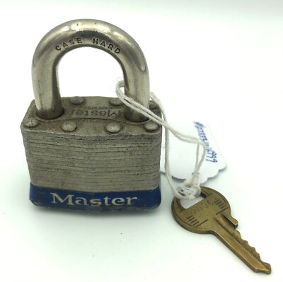 1".3/4 CASE HARD STEEL Master Steel Padlock w/Key No#1 | eBay