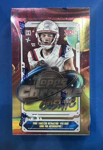 2024 Topps Chrome Cosmic Football Hobby Box 🔥🔥 Sealed | eBay