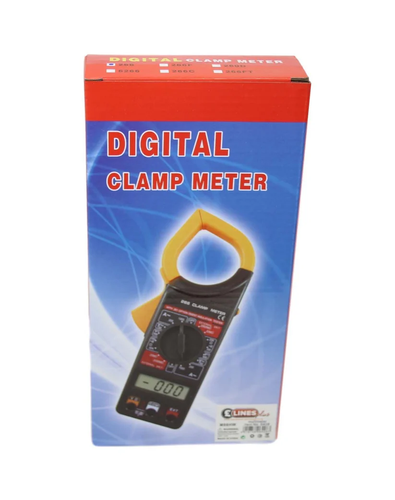 Digital Clamp Meter Multimeter AC/DC Voltage Current Tester Volt Amp ...