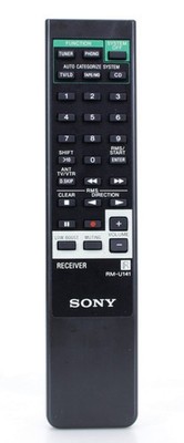 Sony RM-U141 Original Remote Control RECEIVER for STR-GX315, STR-GX ...