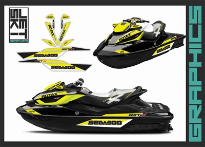 SEADOO RXT RXTX IS AS RS 255 260 300 for 2009-2017 Graphics kit decals ...
