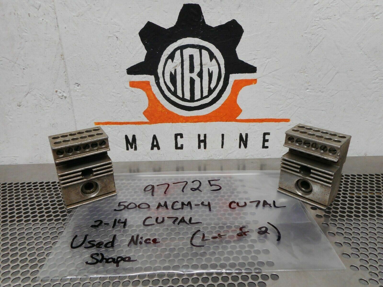 97725 Blocks 500MCM-4 CU7AL 2-14 CU7AL Used With Warranty (Lot of 2) | eBay