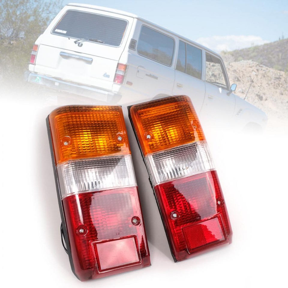 Tail Lights Rear Lamp LH RH Fit Toyota Land Cruiser FJ60 FJ62 BJ60 HJ61 ...