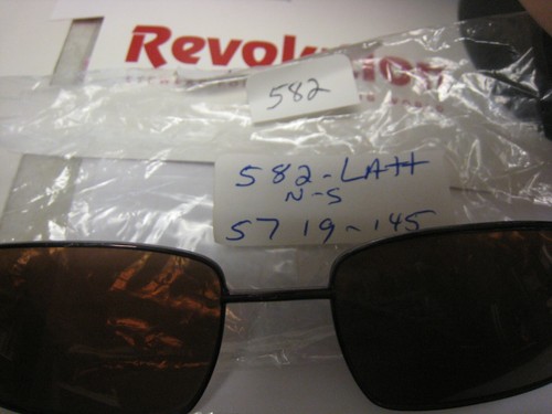 Revolution Eyeglass Frame MAGNETIC SUN SHADE ONLY REV582 in Latte 57-19 ...