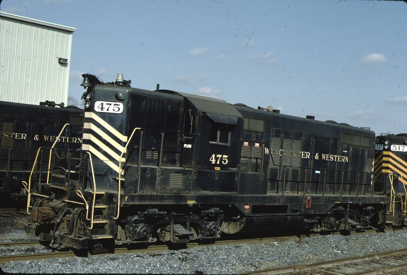 Winchester Western EMD GP9 Kodachrome Original Kodak Slide | eBay