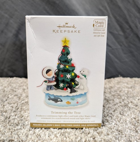 Hallmark Keepsake Frosty Friends Trimming The Tree Ornament 2012 Magic ...