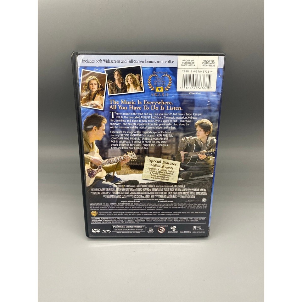 August Rush DVD | eBay