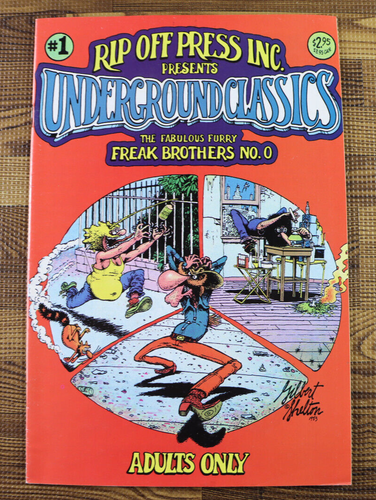 1985 Rip Off Press Comic Underground Classics #1 FN/FN+ | eBay