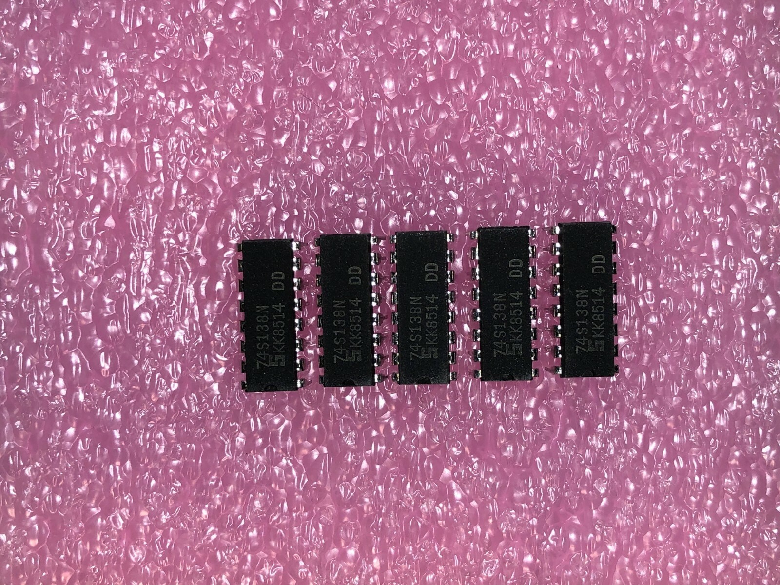 5 pcs TTL LOGIC 74S138 1 of 8 DECODER / DEMULTIPLEXER 16-DIP SIGNETICS ...