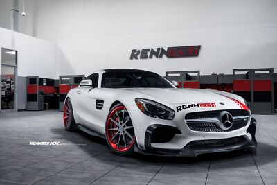 Cars mercedes amg gts renntech modified adv1 Desk Mat Stitched | eBay