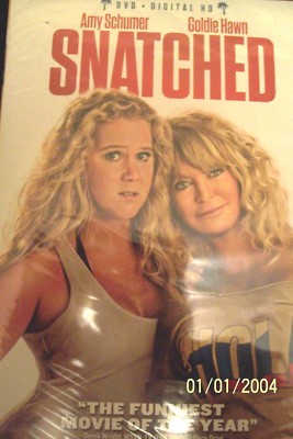 SNATCHED STARRING GOLDIE HAWN & AMY SCHUMER (DVD,2017) BRAND NEW ...