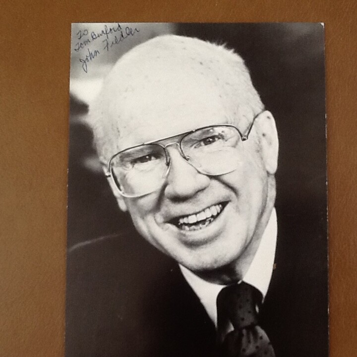 John Fiedler SIGNED Photo Movie TV Actor Winnie the Pooh Star Trek True ...