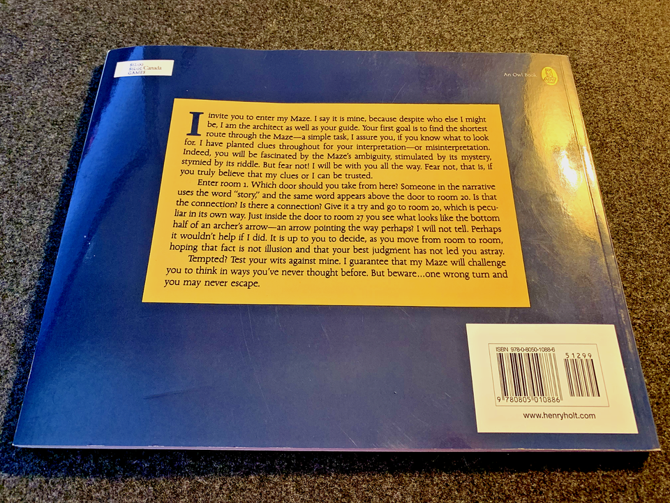 Maze: Solve the World's Most Challenging Puzzle Christopher Manson Book ...